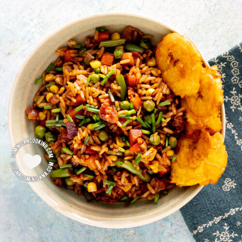 Chofán [Receta + Video] Arroz Chino o Arroz Frito Dominicano