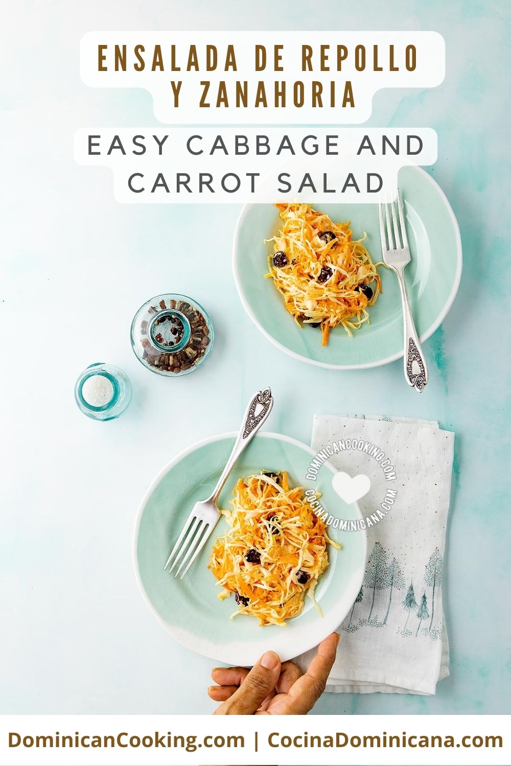 Ensalada de Repollo y Zanahorias [Receta + Video] Slaw