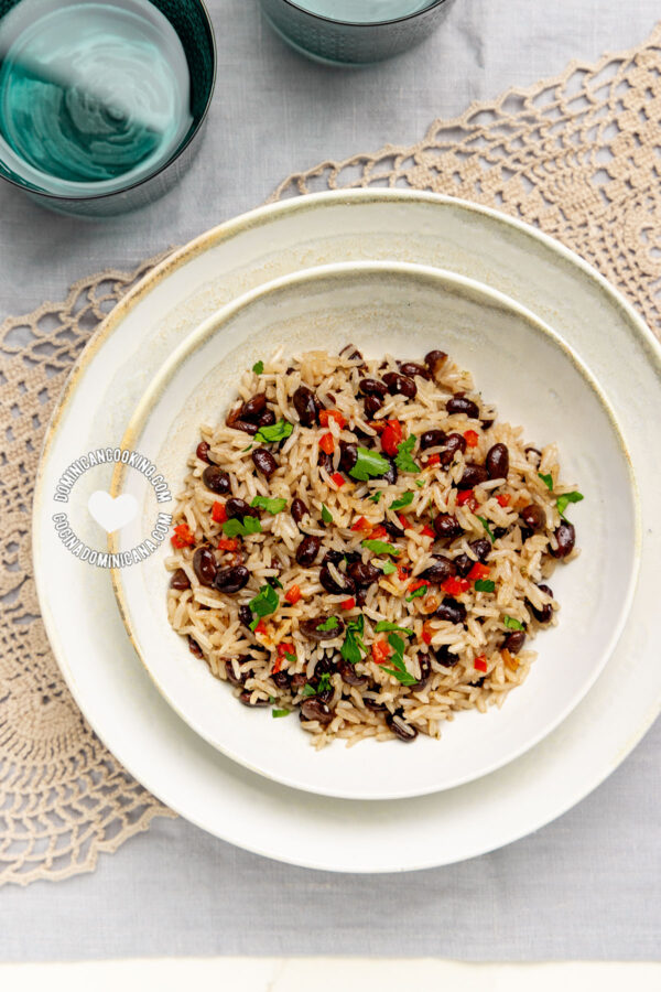 Receta de Moro de Habichuela Negra